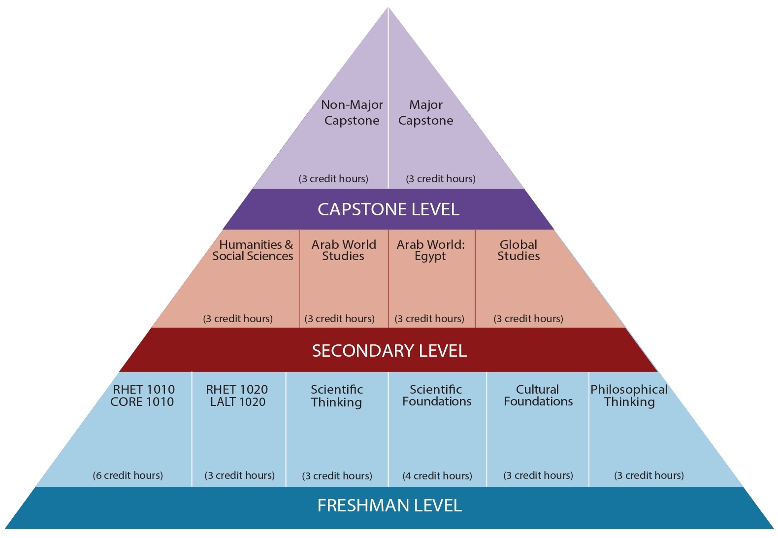 Core Curriculum Requirements | The American University in Cairo