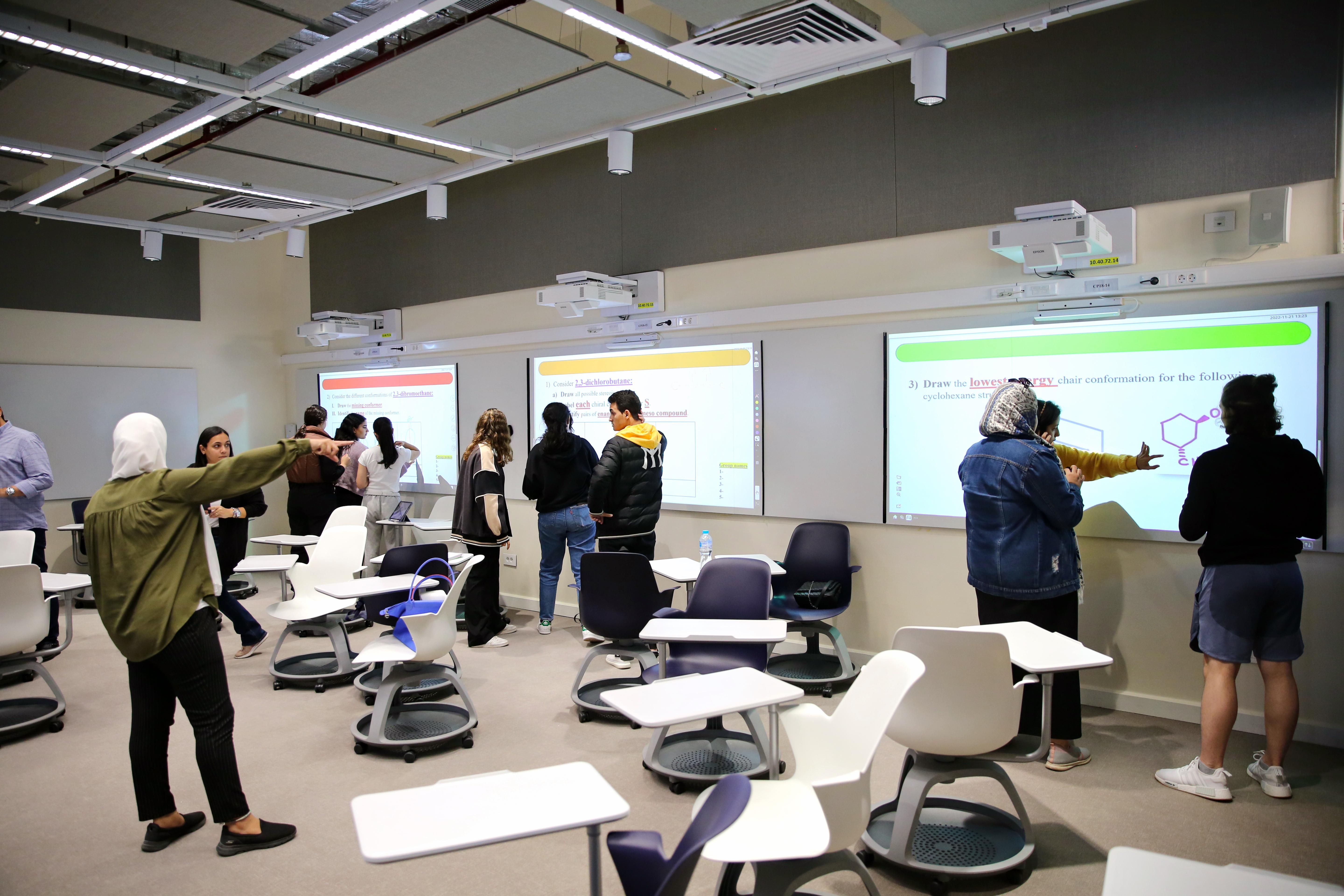 Active Learning Classrooms | The American University in Cairo