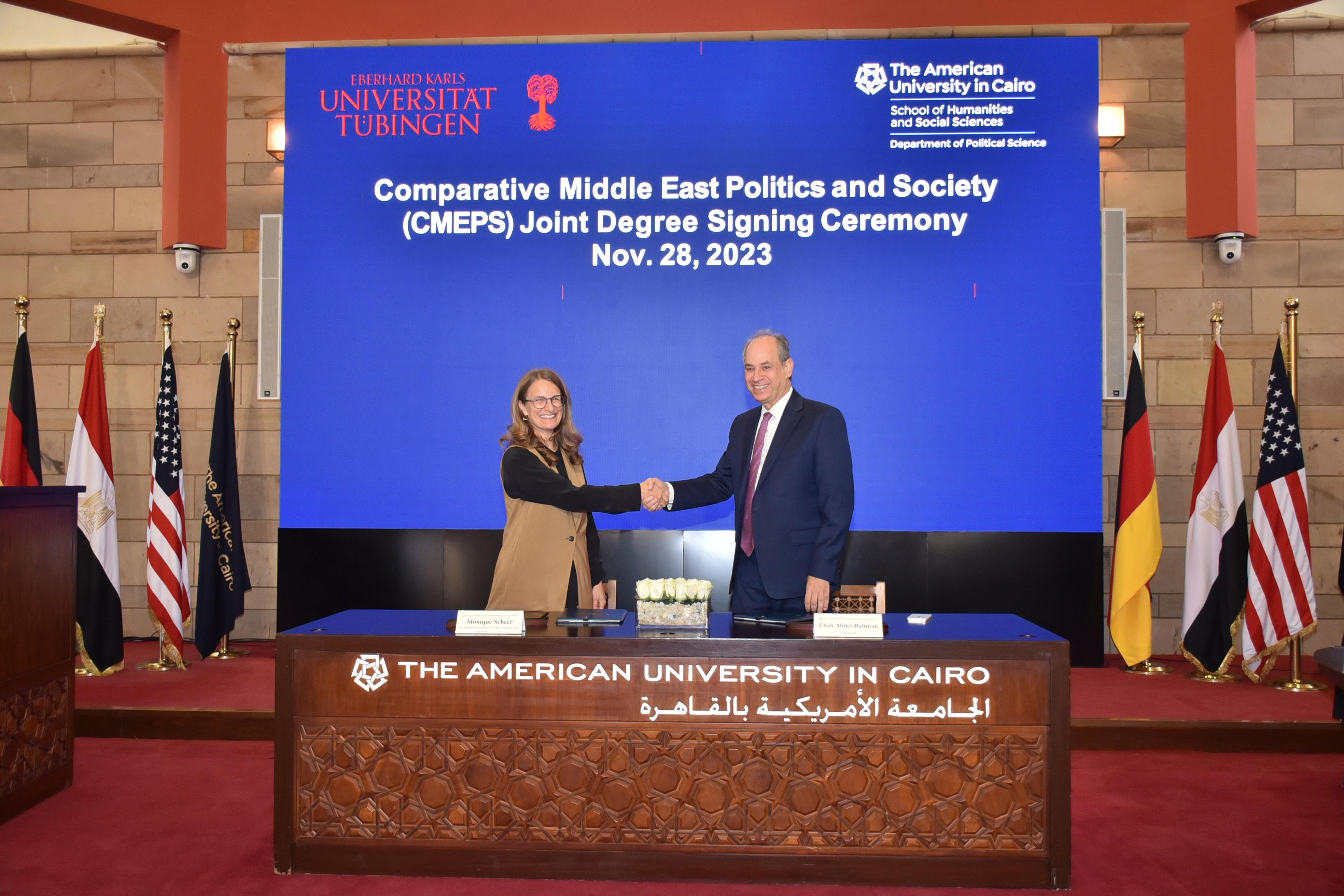 AUC, Tübingen Launch Joint Degree | The American University in Cairo