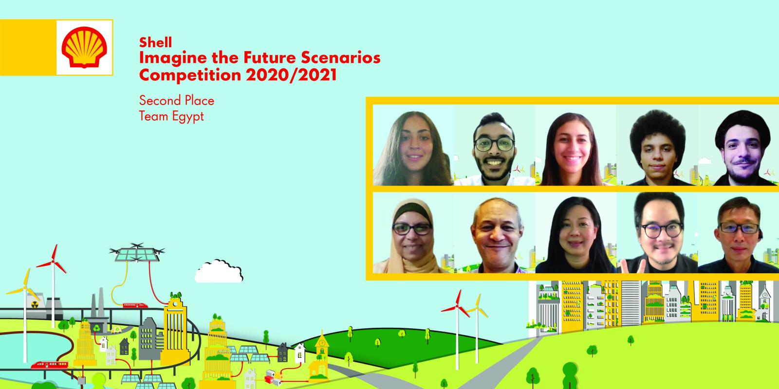 AUC Students Win Second Place Globally in Shell's Imagine the Future ...