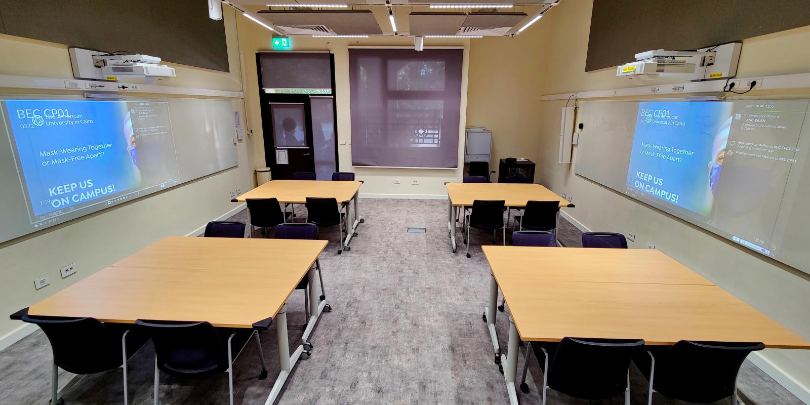 Active Learning Classrooms | The American University in Cairo
