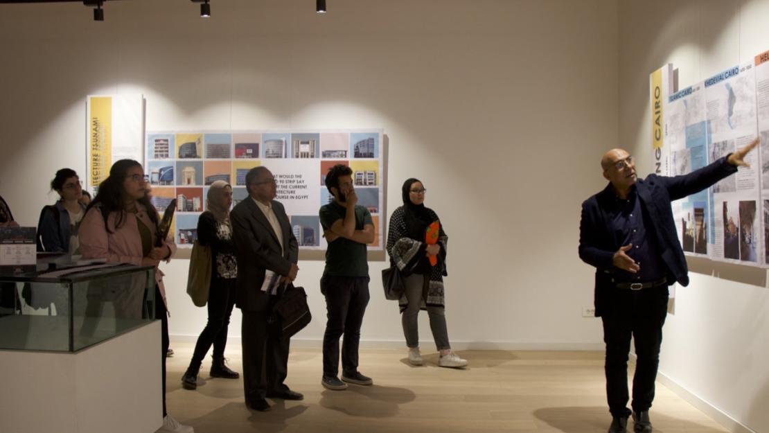 Architecture Tsunami Exhibition Opens | The American University in Cairo