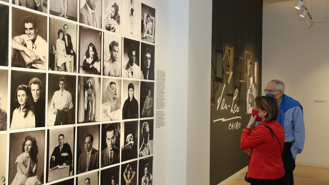 In Photos: Van Leo's Legacy Exhibition | The American University in Cairo