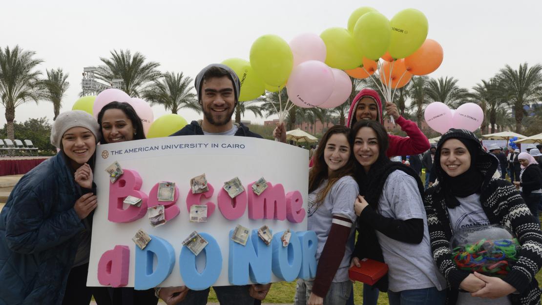 Why Students Give Back to AUC | The American University in Cairo