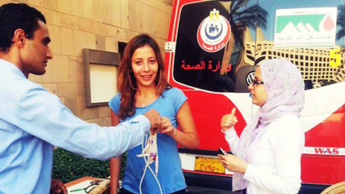 Blood Drive Draws AUC Community, Helps Save Lives | The American ...