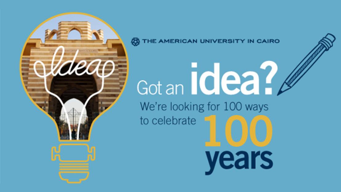 Got an Idea? 100 Ways to Celebrate 100 Years | The American University ...