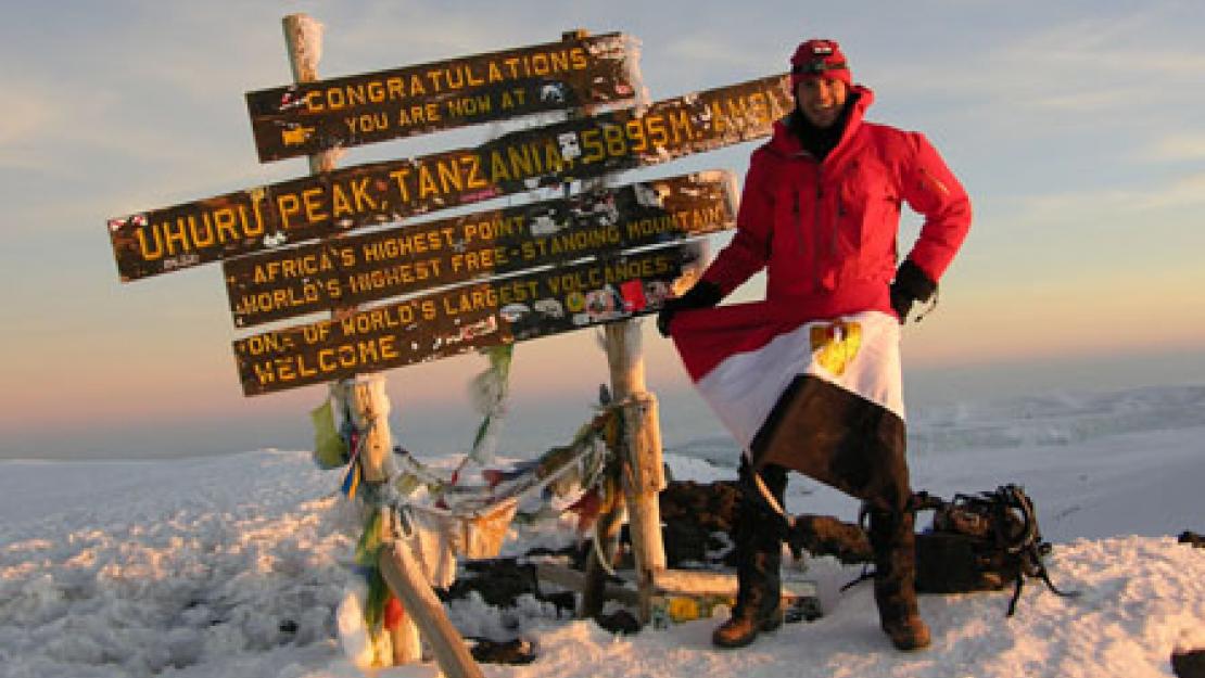 Omar Samra: Climbing a Mountain is a Metaphor for Life | The American ...
